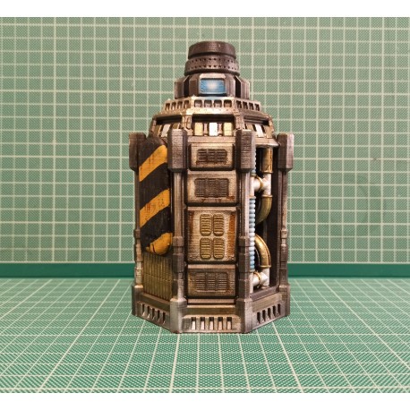3d Printable Mini Reactor Core by LOOTgames