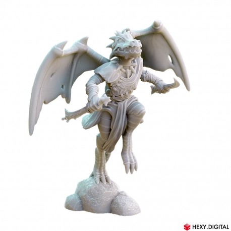 Kobold Winged Chieftain - Hexy.Digital - 3D files of characters and ...