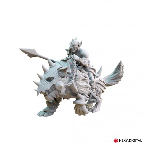 Goblin Rider - Hexy.Digital - 3D files of characters and monsters.