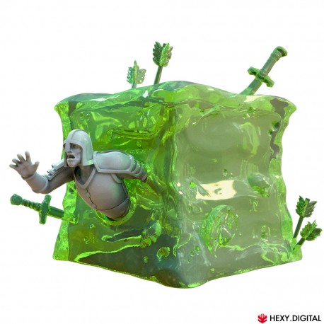 Gelatinous cube - Hexy.Digital - 3D files of characters and monsters.